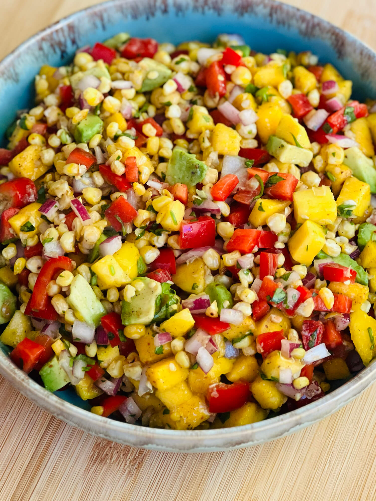 Caribbean-Style Corn Salad – Cook Plate Fork